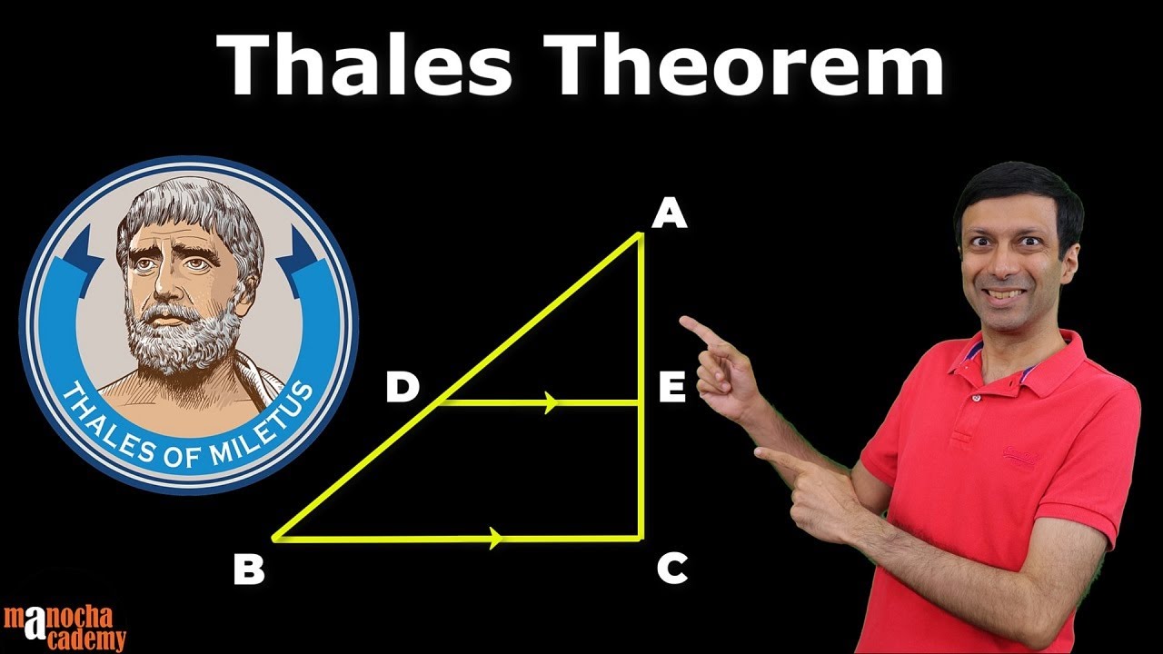 Thales Theorem Class 10 | Basic Proportionality Theorem