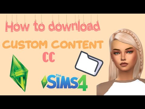 How to download Custom Content CC in Sims4 || EASY AND FAST! ||