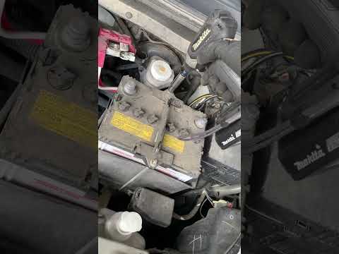 2021 Mitsubishi Mirage 1.2L battery replacement