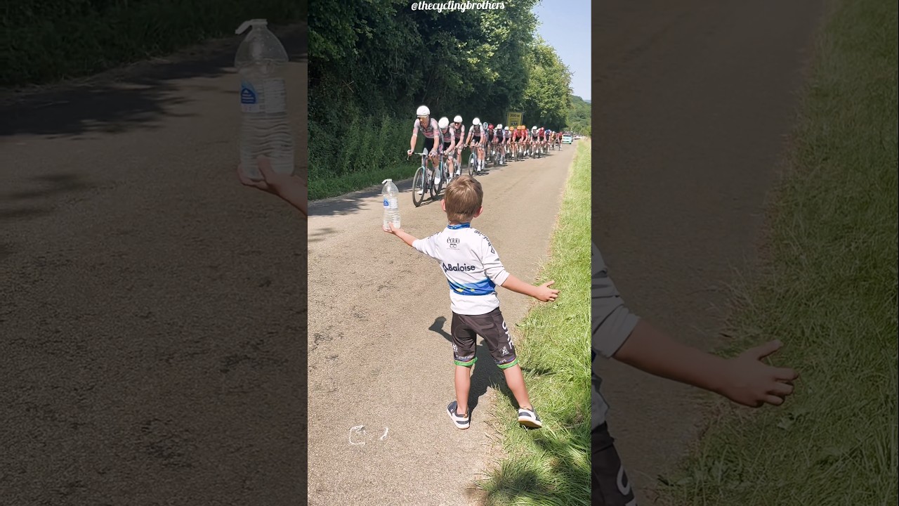 No One Stopped Until One Cyclist Came 😳 #shortvideo