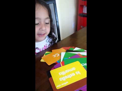Flash Cards in Spanish for toddler