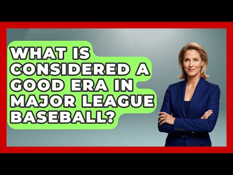 What Is Considered a Good ERA in Major League Baseball? | Baseball Statistics Vault News