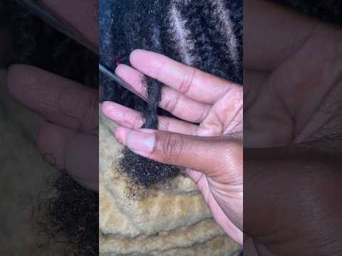 Combing out locs is easy | Tools I Used
