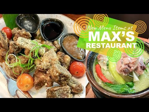 New Menu Items at Max's Restaurant Middle East | Kriska Marie