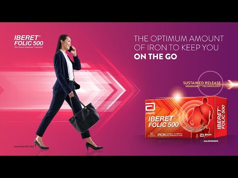 Iberet – iron supplement with multivitamins and folic acid
