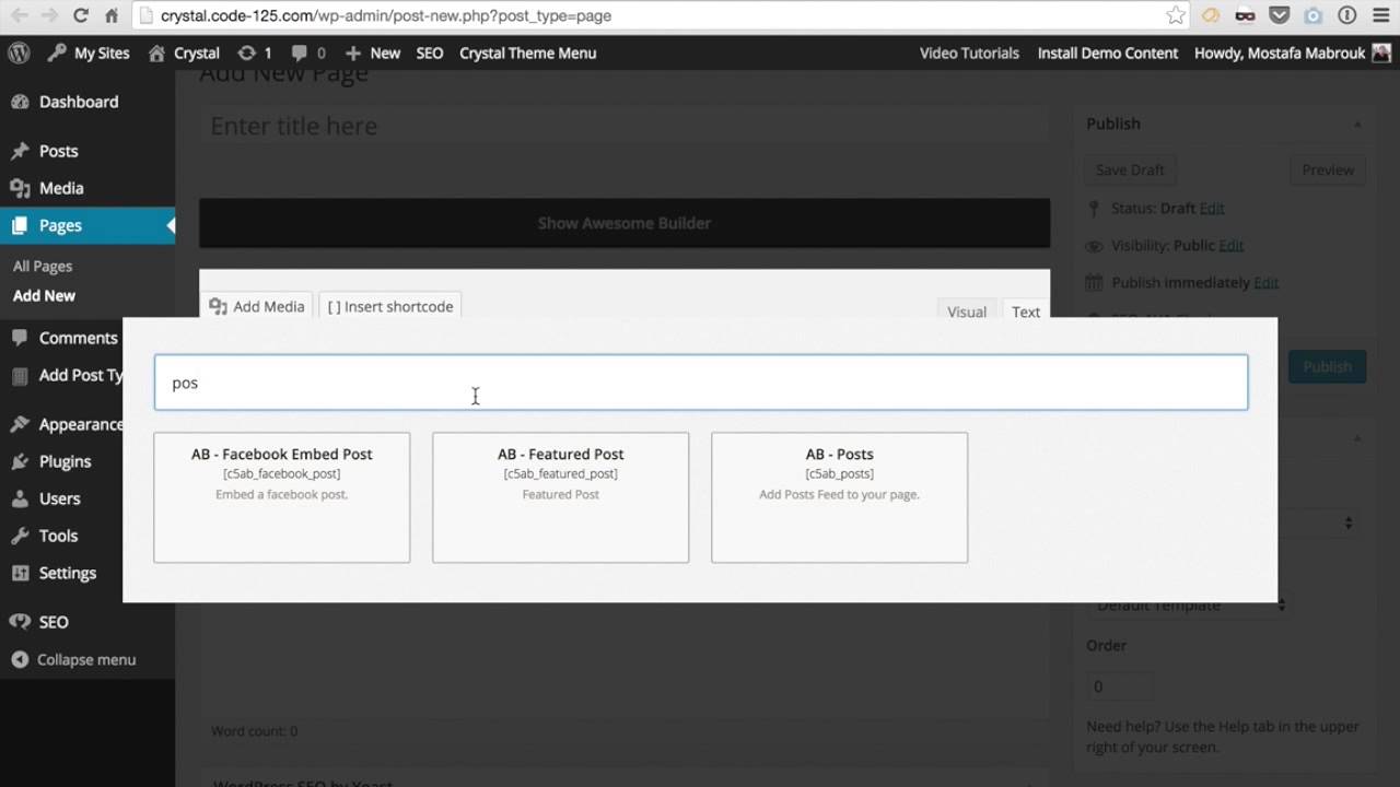 Crystal | Generate slider code