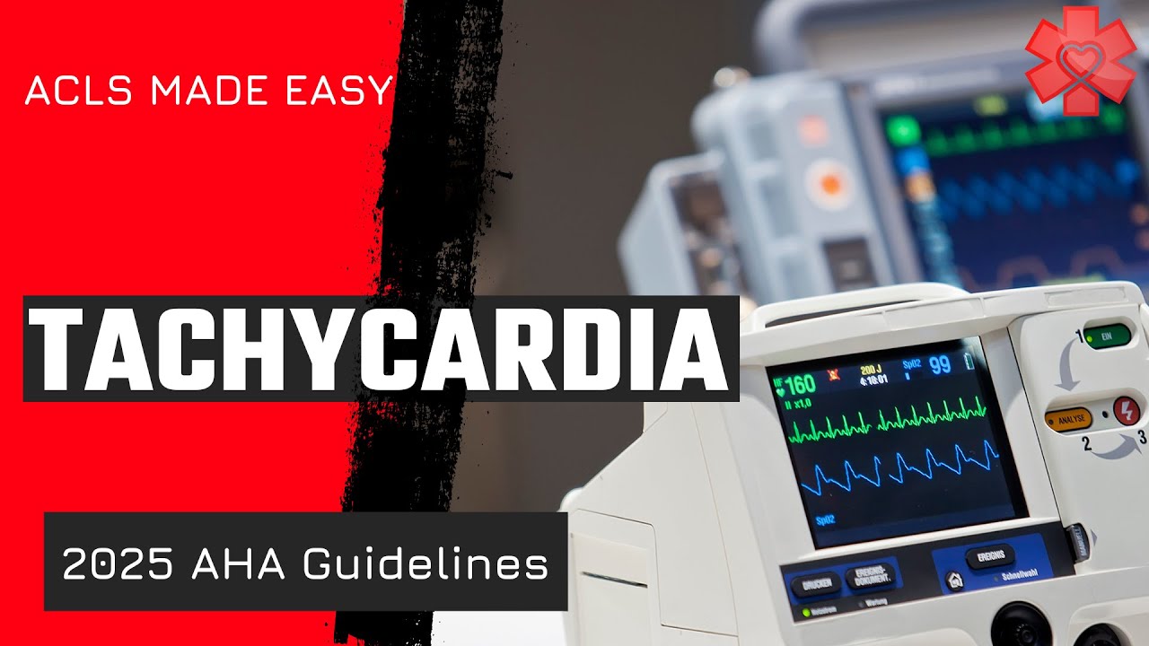 ACLS 2025- Tachycardia Algorithm