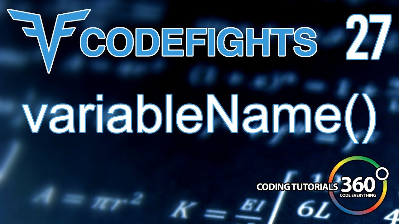 VariableName | CodeFights Intro Algorithm JavaScript Solution and Breakdown