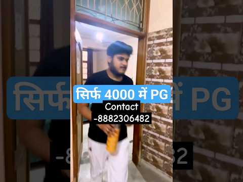 boys pg in noida rent 4000 contact 8882306482 😲#ytshorts#youtubeshorts#the_student_saviour
