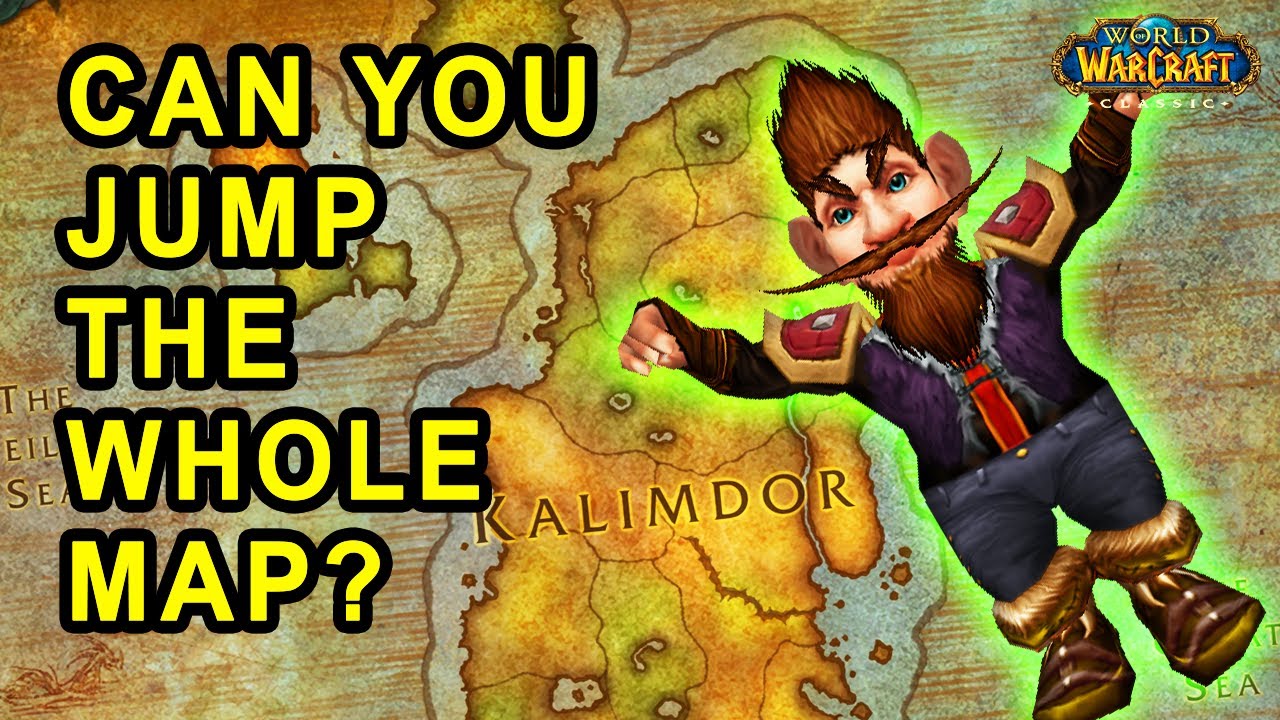 Can you Jump The Entire Length of Azeorth with GM Commands?