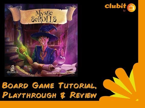 Mystic Scrolls Dice Rolling Game Playthrough and Review