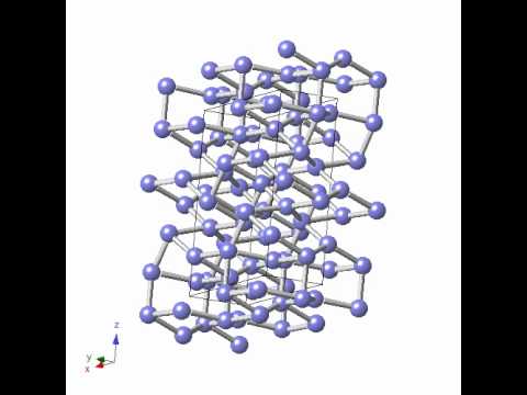 Crystal structure of alpha-plutonium