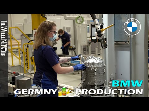 BMW E-Drive Production in Germany (EV Motors & Batteries)