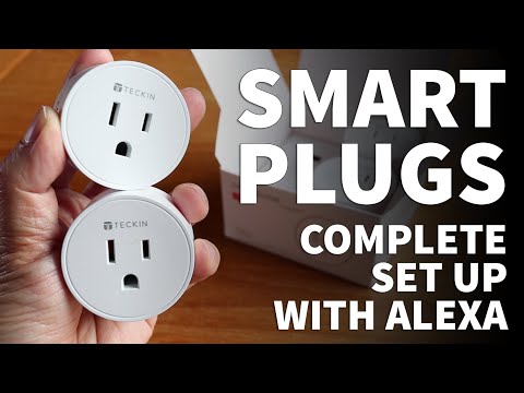 Teckin Smart Plugs Review and Set Up - Smart Life App Home Automation with Alexa Smart Plug