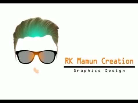 Create Simple Logo | Adobe Photoshop cc| RK Mamun