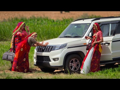Kissing mother in law on trip || Haryanvi Comedy || Keshar ki comedy || Rajasthani Marwadi comedy