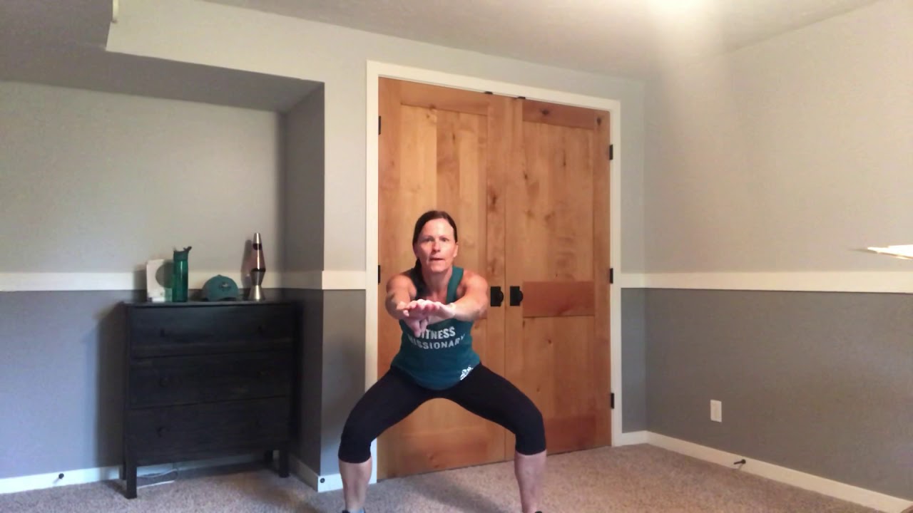15 min Choreographed Cardio/Strength workout (Romans 15:13)