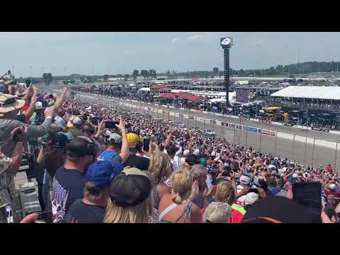 First Cup Lap at WWT Raceway - June 2022 - From Stands!