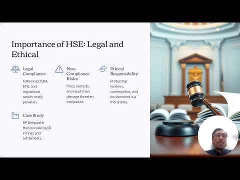 Introduction to Health Safety and Environment HSE