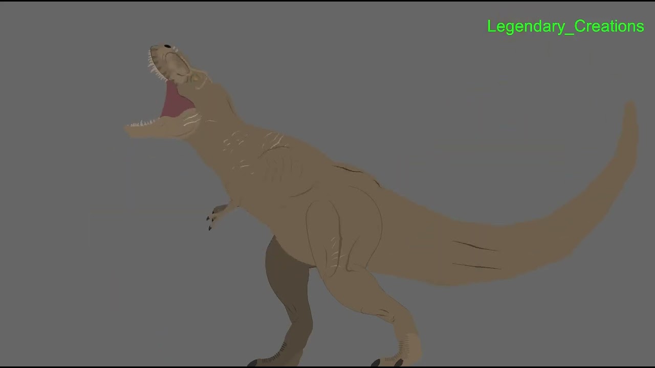 Rexy test (stick nodes animation)