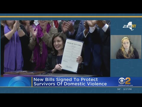 New bills signed to protect survivors of domestic violence in New York