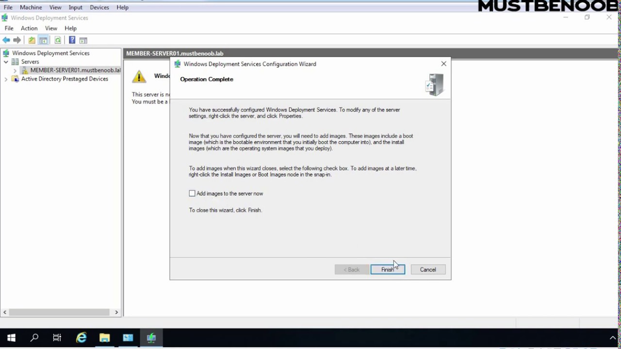 LAB GUIDE:53. Installing And Configuring Windows Deployment Services
