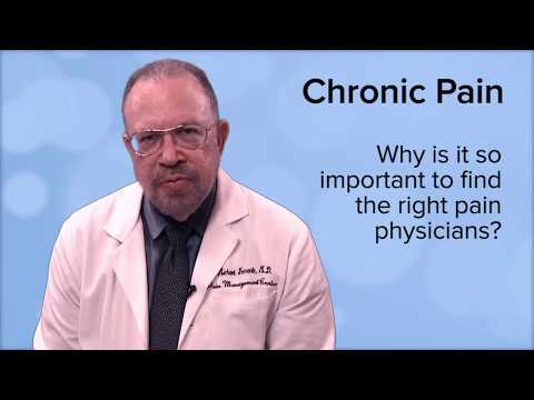 Why is it important to find the right pain physicians? - F. Michael Ferrante, MD | UCLA Pain Center