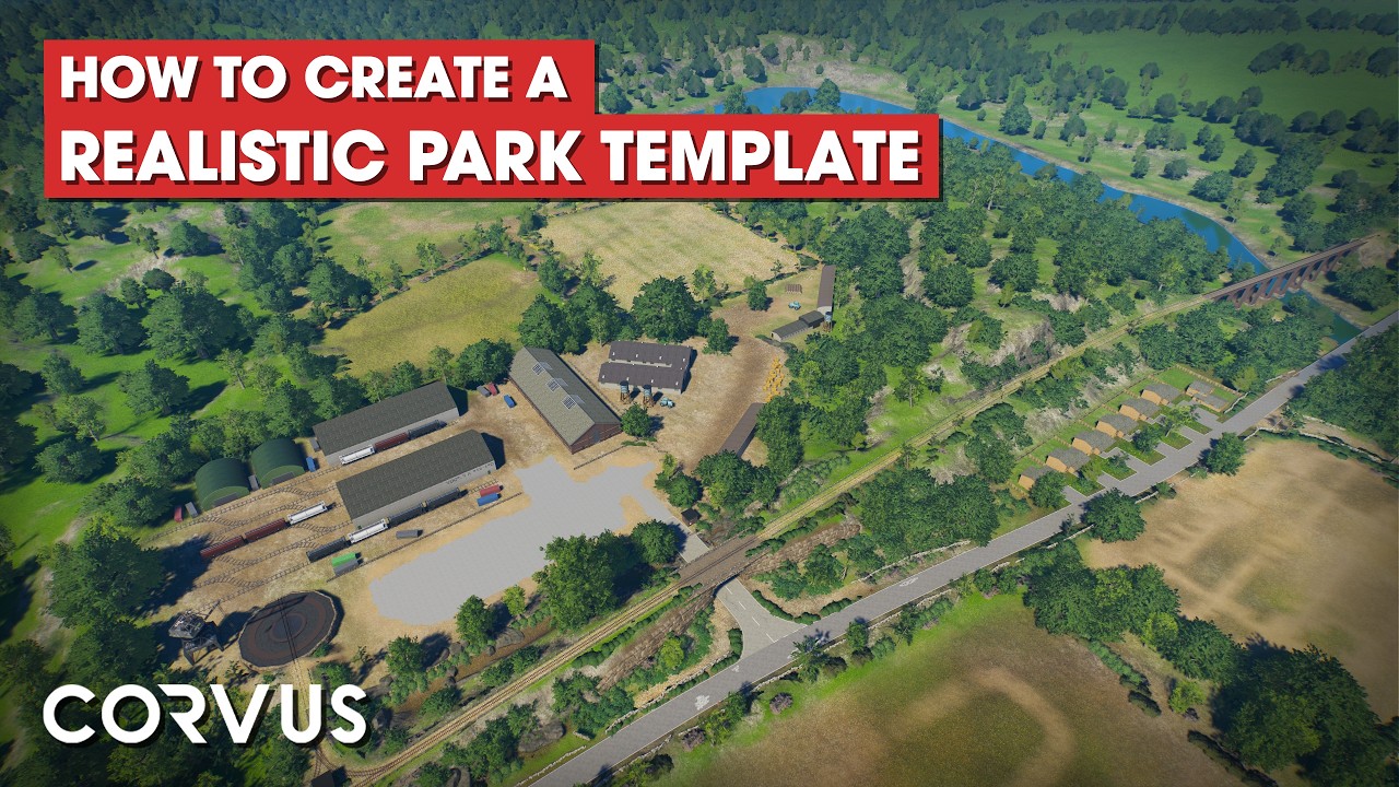 How to create a Realistic Park Template | Planet Coaster 2