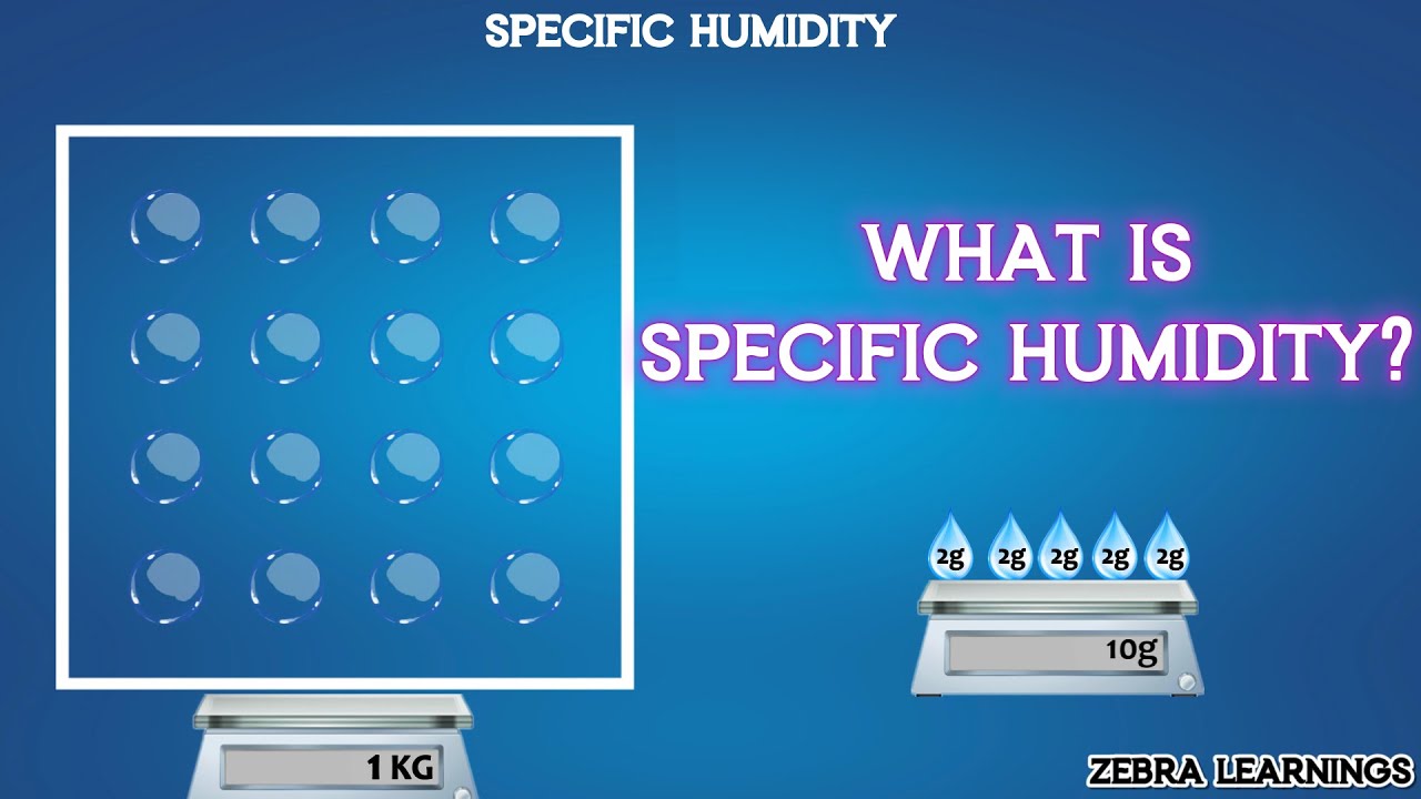 Specific Humidity Explained | Animation | HVAC
