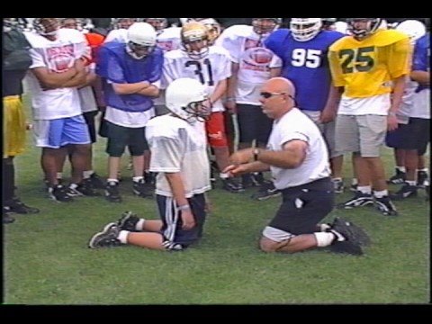 O-D teaches Offensive Line blocking techniques | Youth Football ...