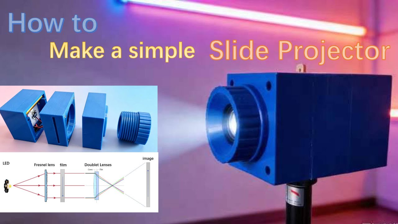 How to make a simple slide projector