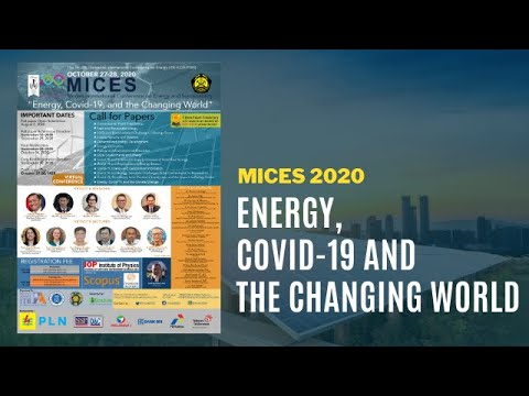 [Extended Submission Deadline] International Conference on Energy & Sustainability, 2020, Oct 27-28