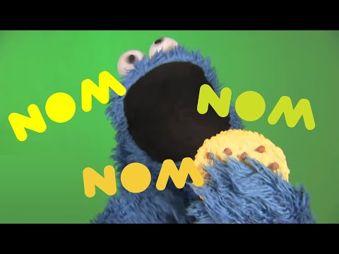 Cookie Monster Om! Nom! Nom! Nom!