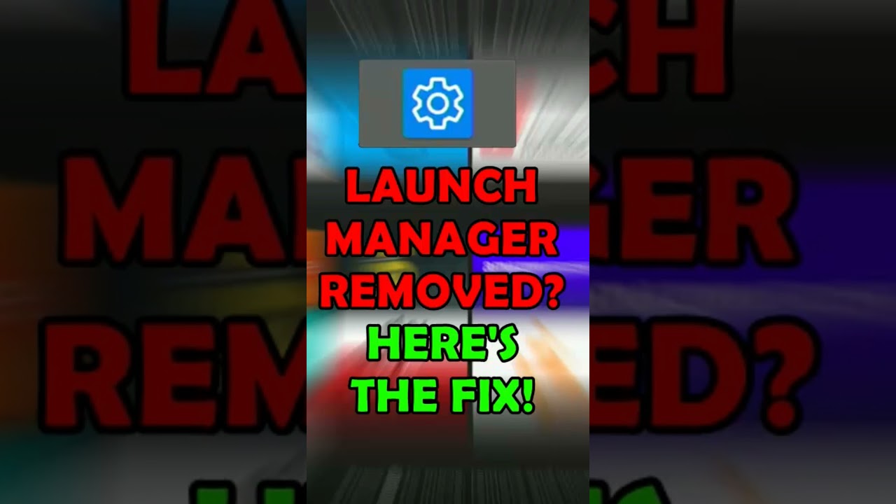 Launcher manager removed? Here's the fix! This video shows you how you can get your launcher back!