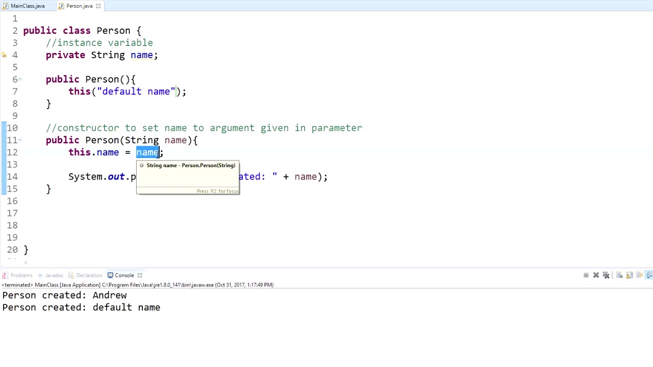 Java Programming Tutorial - 20 - Using 
