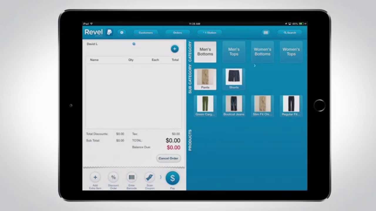 Revel Systems Retail Demo