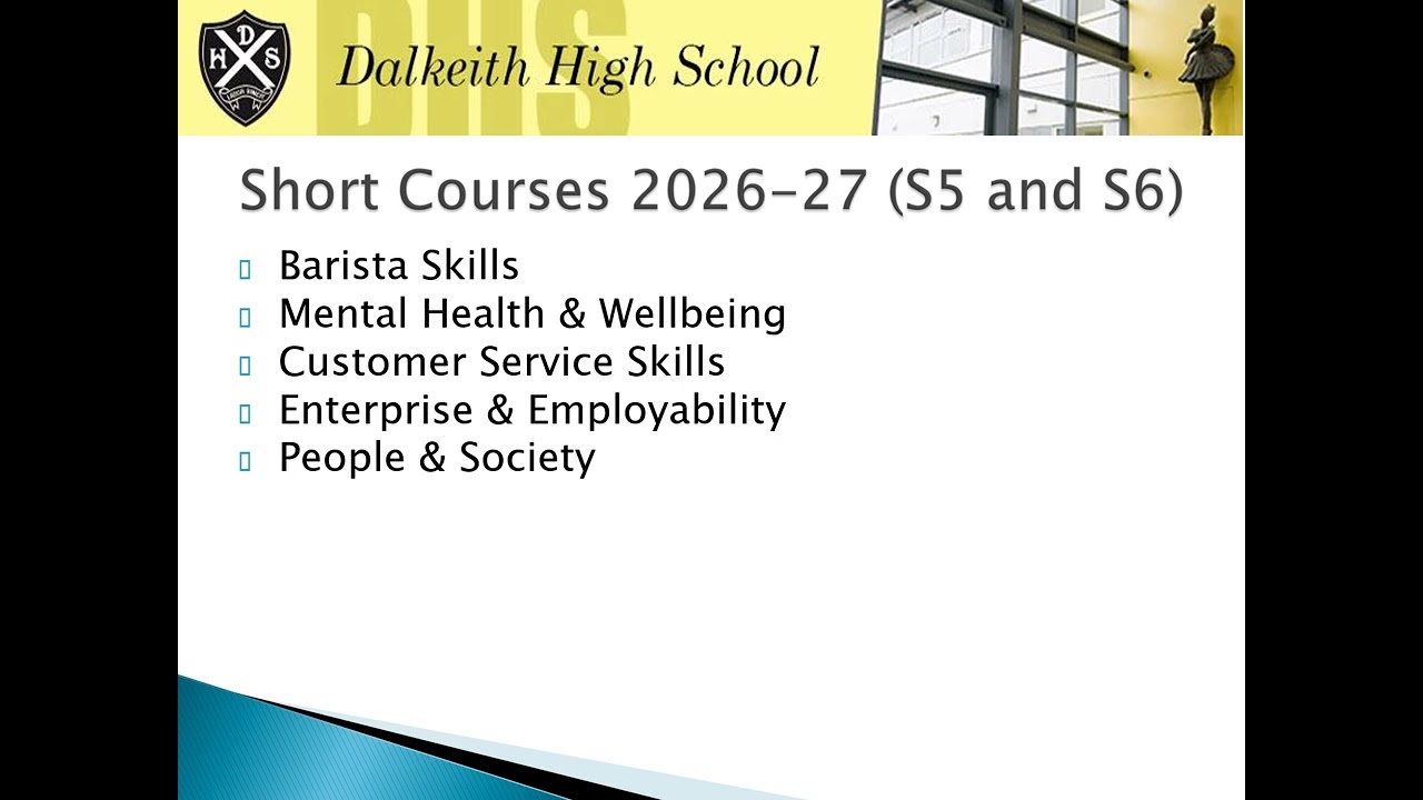 Curriculum Pathways Evening Presentation 11 November 2025