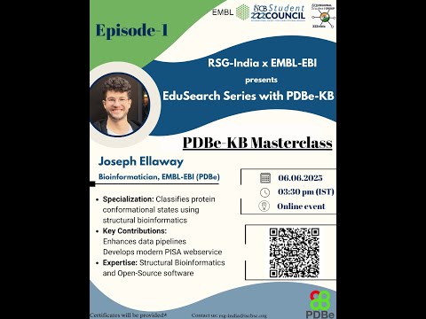 Episode 1: EduSearch Series with PDBe-KB | PDBe-KB Masterclass
