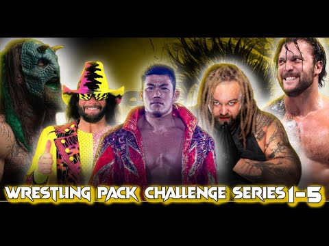 Wrestling Pack Challenge: Ep. 1-5 NJPW, WWF, WWE, AEW Wrestling Cards