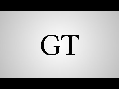 What Does "GT" Stand For?