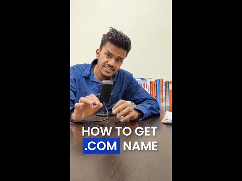 How To Get .com domain