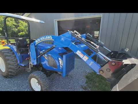 Update on My Floppy Loader Bucket on New Holland Compact Tractor