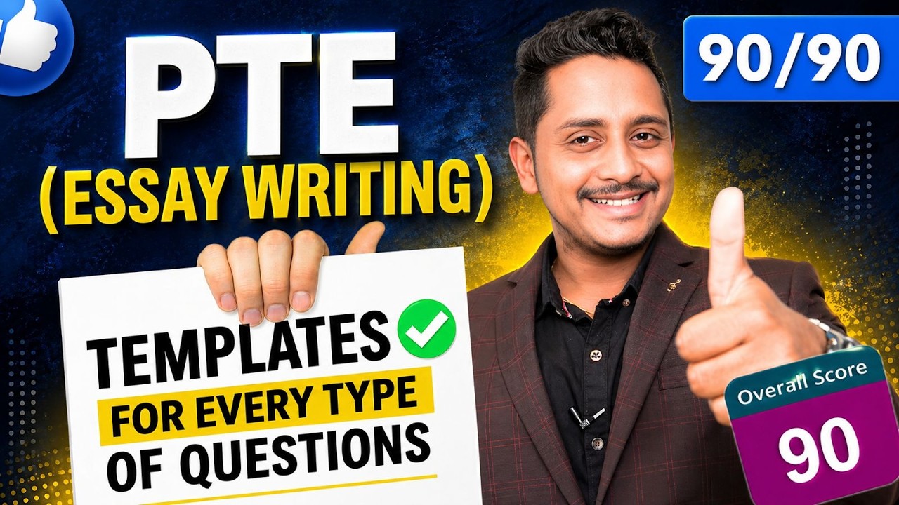 PTE Essay Writing Templates | Master Every Question Type (2026 Guide)