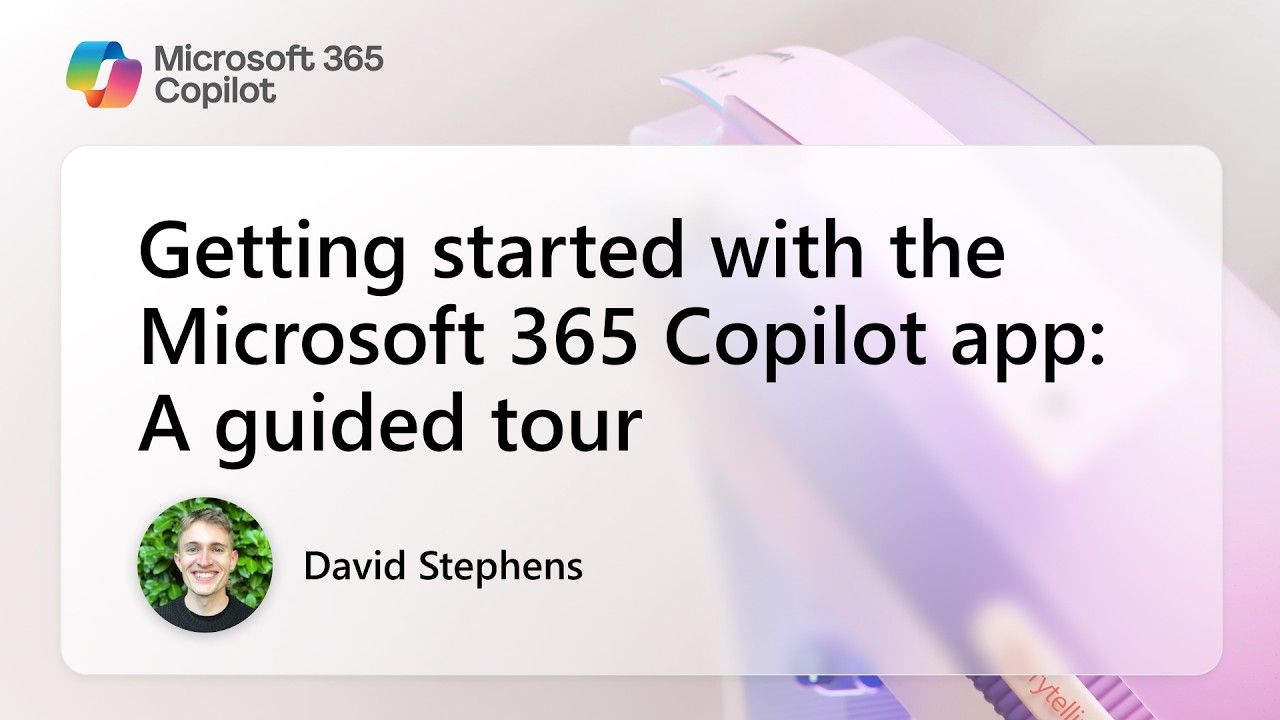 Getting started with the Microsoft 365 Copilot app: A guided tour