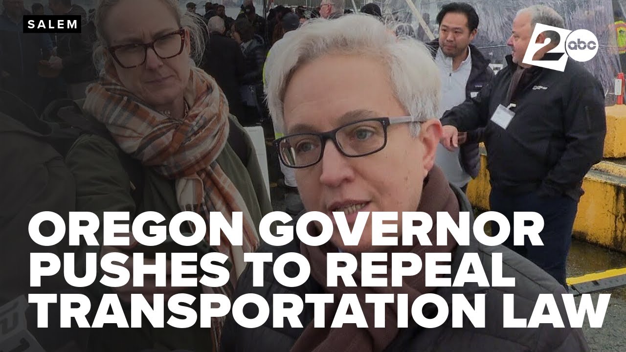 Gov. Kotek calls for repeal of Oregon's new transportation bill amid ODOT funding crisis