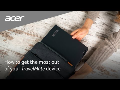 Acer for Business | How to get the most out of your TravelMate device.