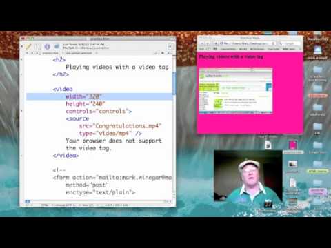 HTML: The video tag