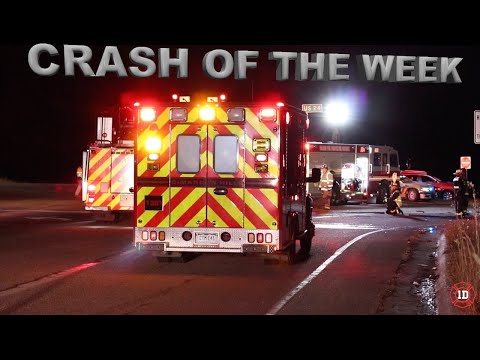 CRASH OF THE WEEK - F1RST DUE - FIRE RESCUE - ACCIDENT WITH ENTRAPMENT CODE 3