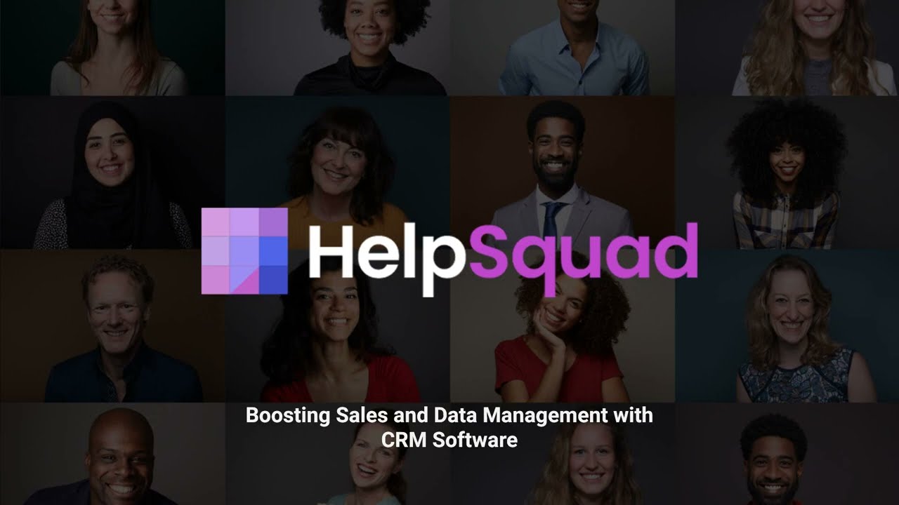 Boosting Sales and Data Management with CRM Software | HelpSquad
