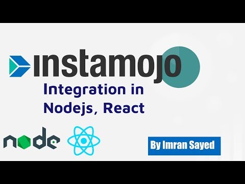 Learn Payment Integration using Node Js | React JS | Instamojo | Tutorial | Part 2 - Mind Luster